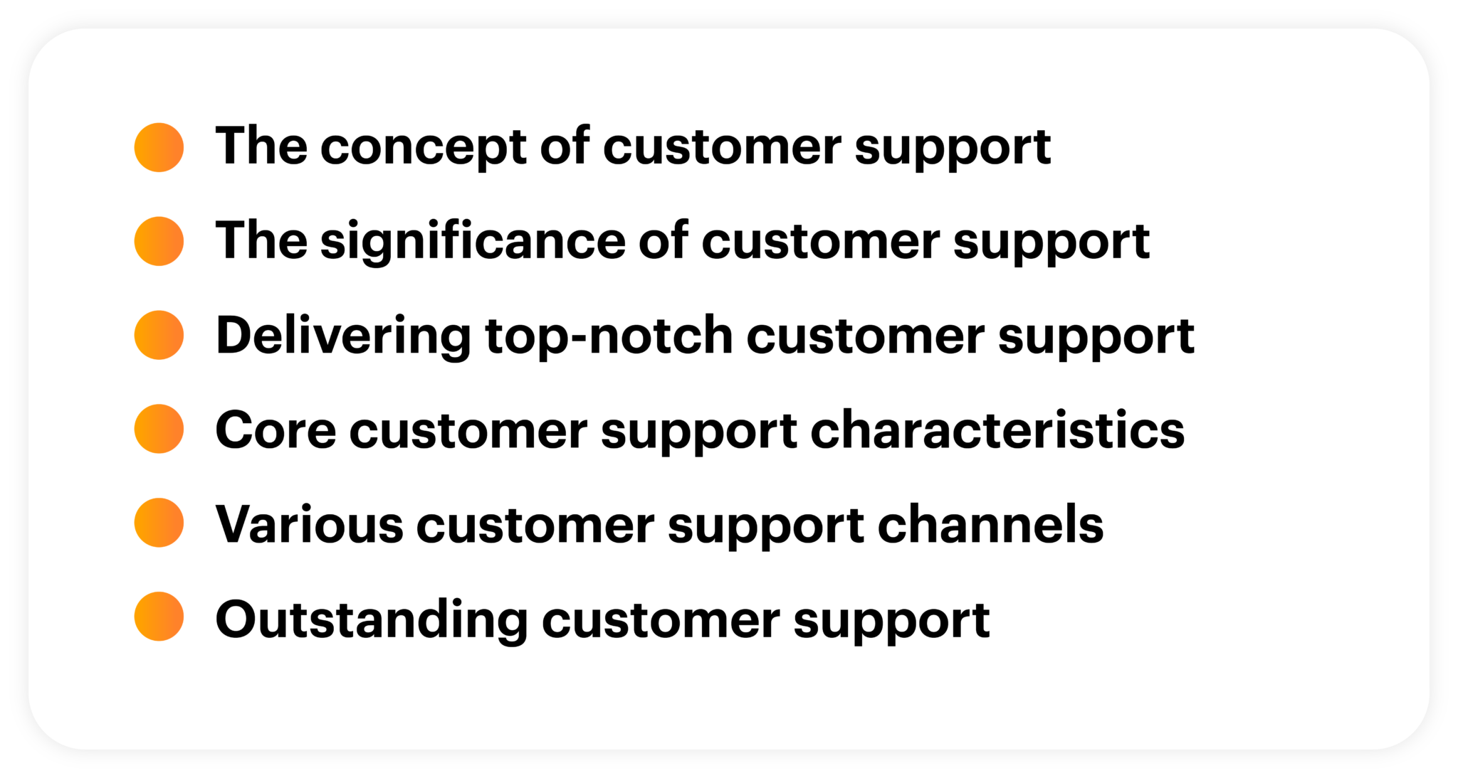 What is Customer Support And How To Create A Killer Support Team ...