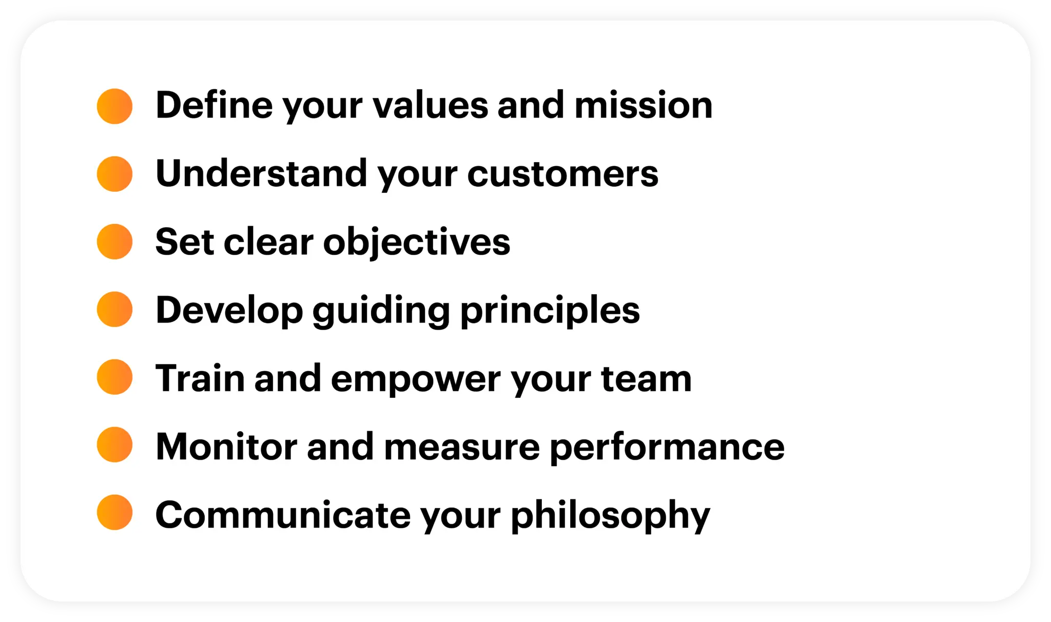 Crafting an Outstanding Customer Service Philosophy | Supportbench